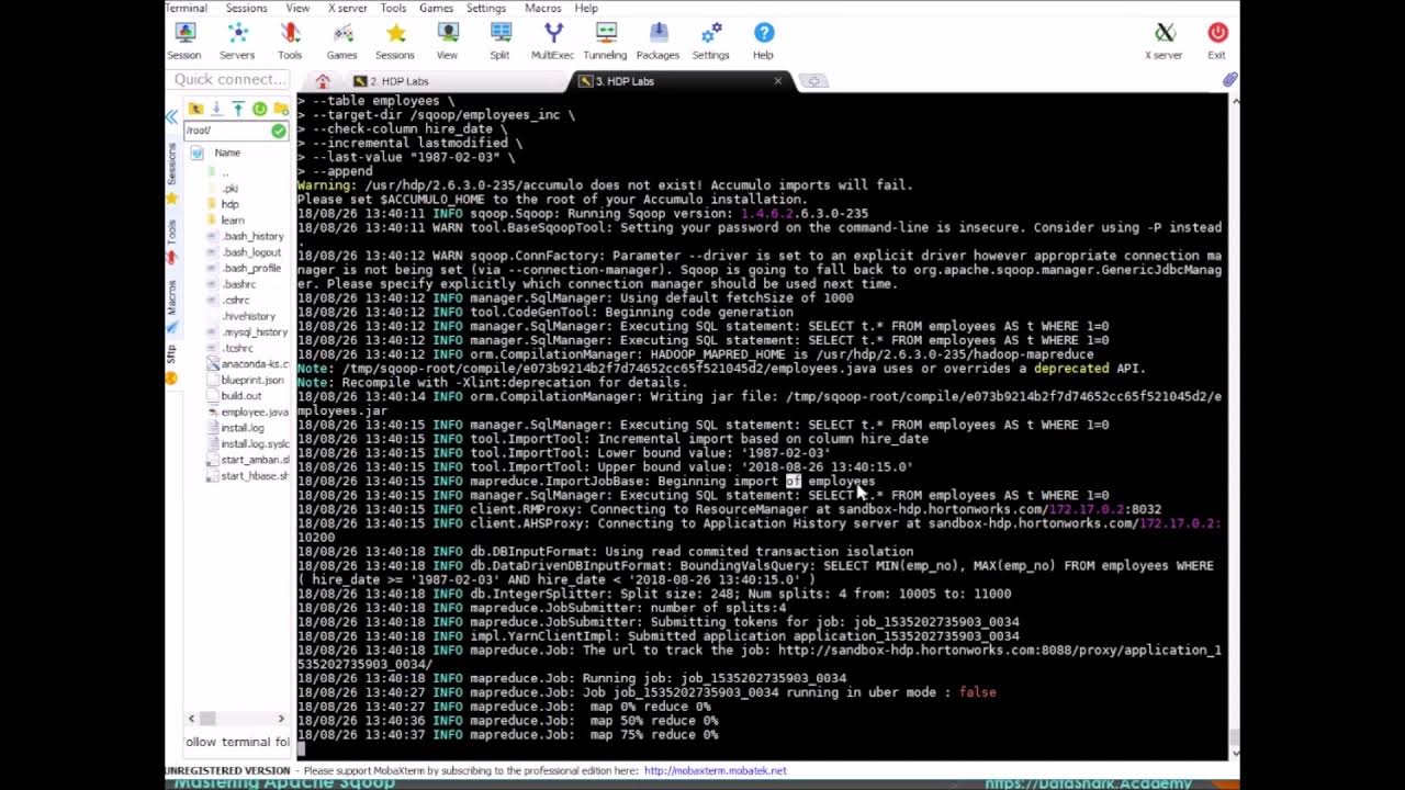 26 Complete Sqoop Training - Running Incremental Load in Sqoop - YouTube