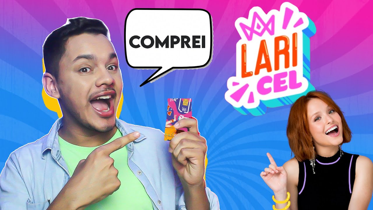 COMPREI O CHIP DA LARISSA MANOELA ( LARICEL) - YouTube