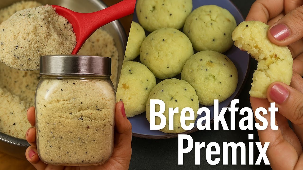 Breakfast premix | idli upma appe premix | instant morning breakfast ...