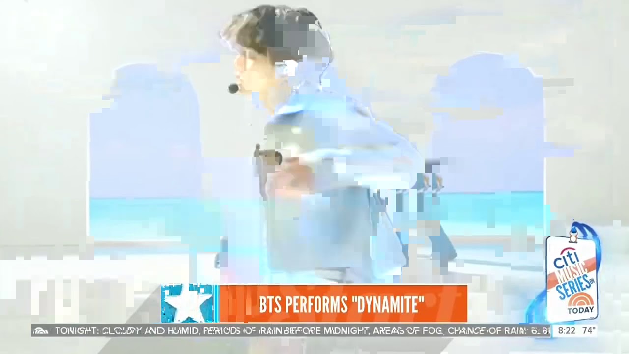 [HD] BTS 방탄소년단 performs DYNAMITE + ANPANMAN on NBC Today Show - YouTube ...