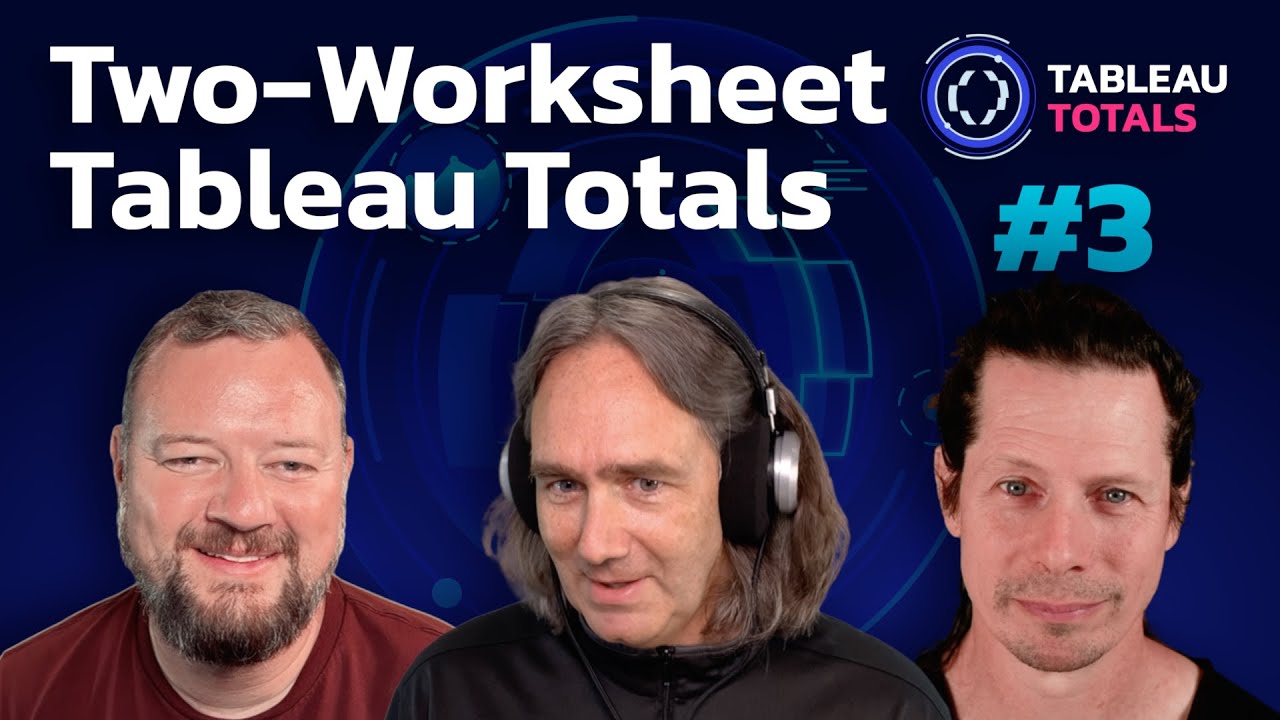 Tableau Totals #3: Two Worksheets on a Dashboard - YouTube