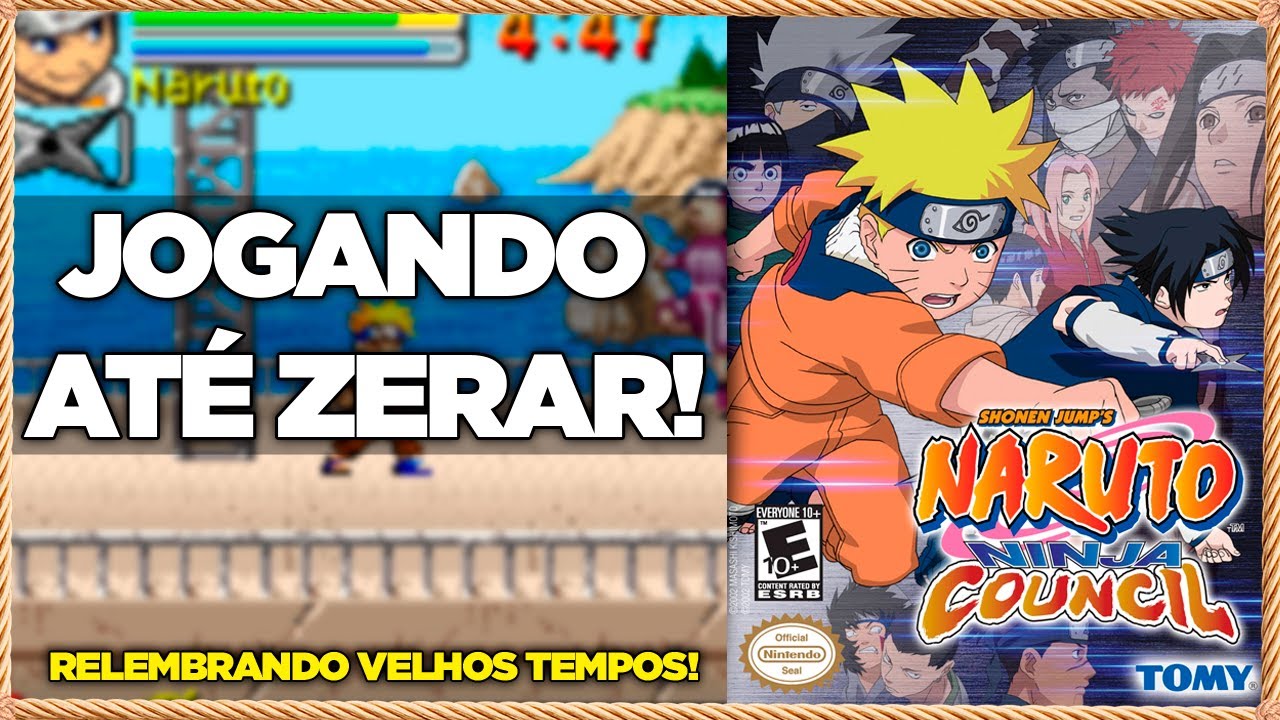 Naruto Ninja Council 1 Gameboy GBA Até zerar! Gameplay Completo - YouTube