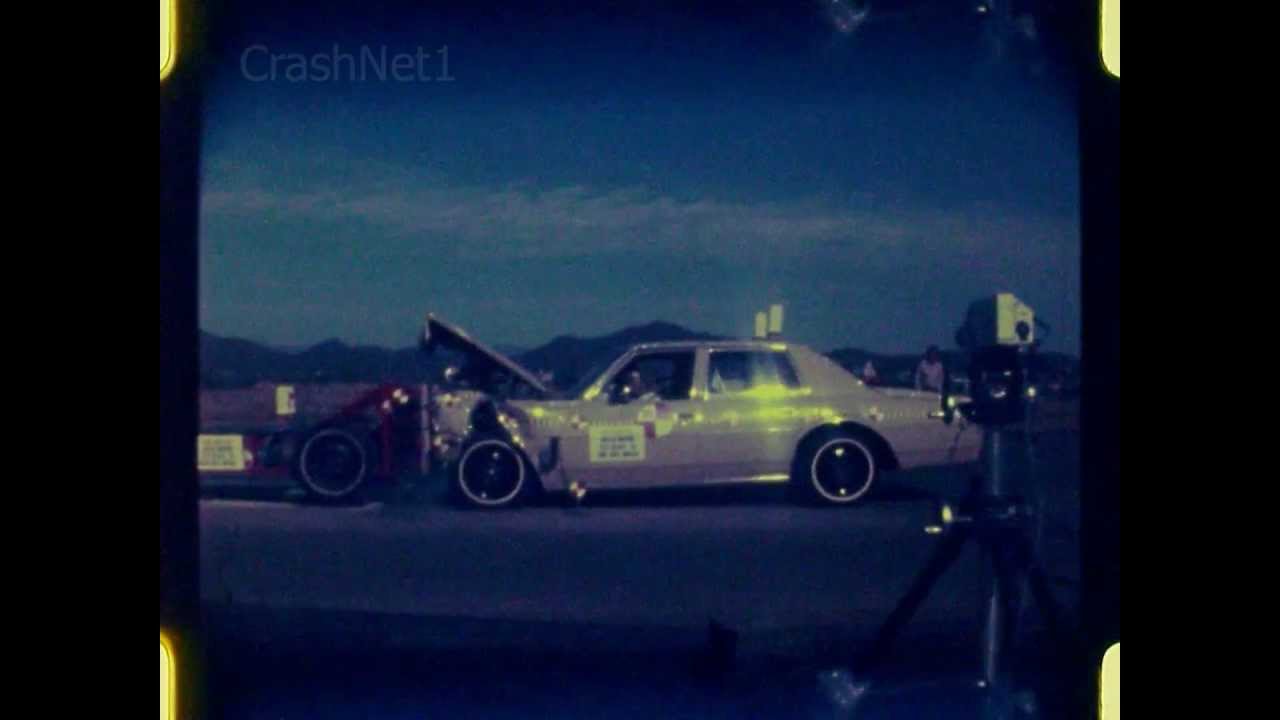 Chevy Impala | 1979 | Frontal Crash Test | NHTSA | CrashNet1 - YouTube