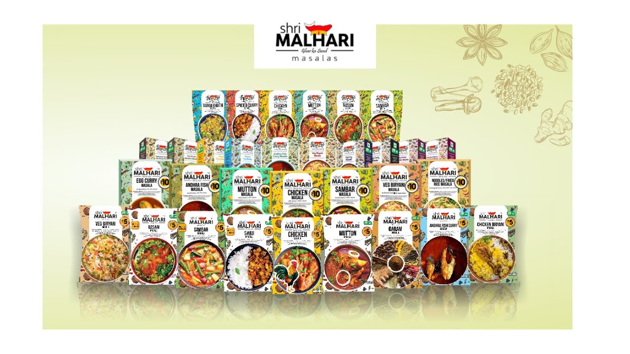 Malhari Masalas - Top authentic and best spices brand - YouTube