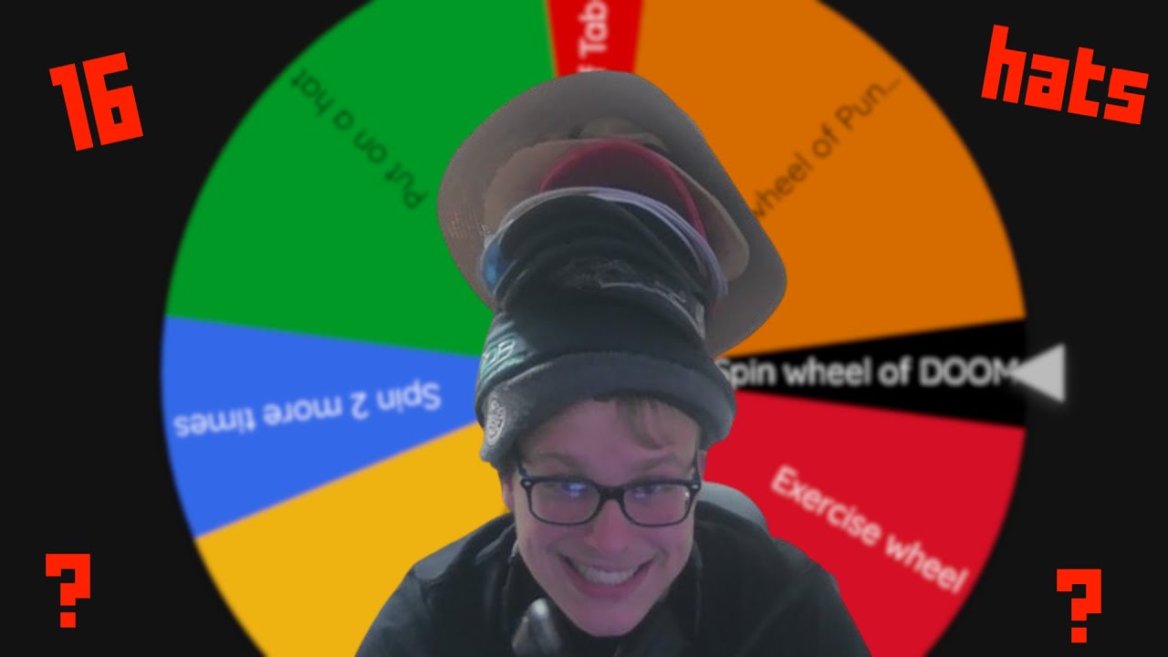 i put 16 hats on lol - YouTube