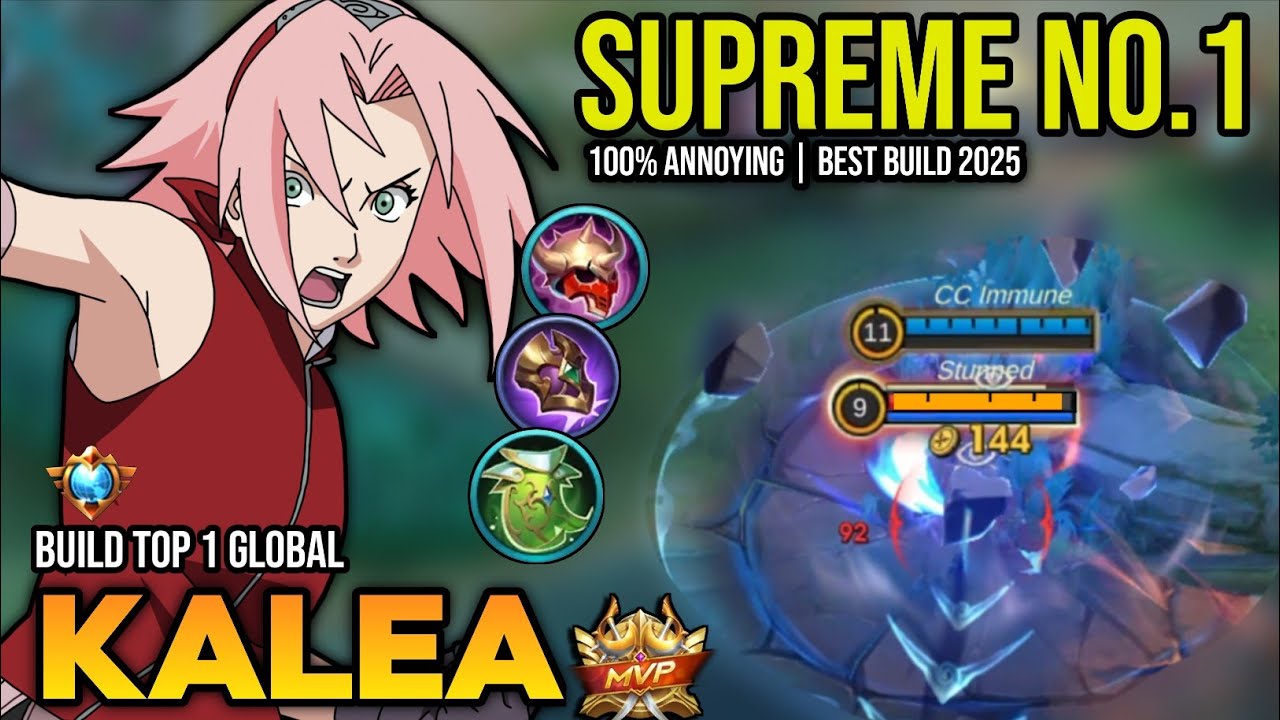KALEA BEST BUILD 2025 | BUILD TOP 1 GLOBAL KALEA GAMEPLAY | MOBILE ...