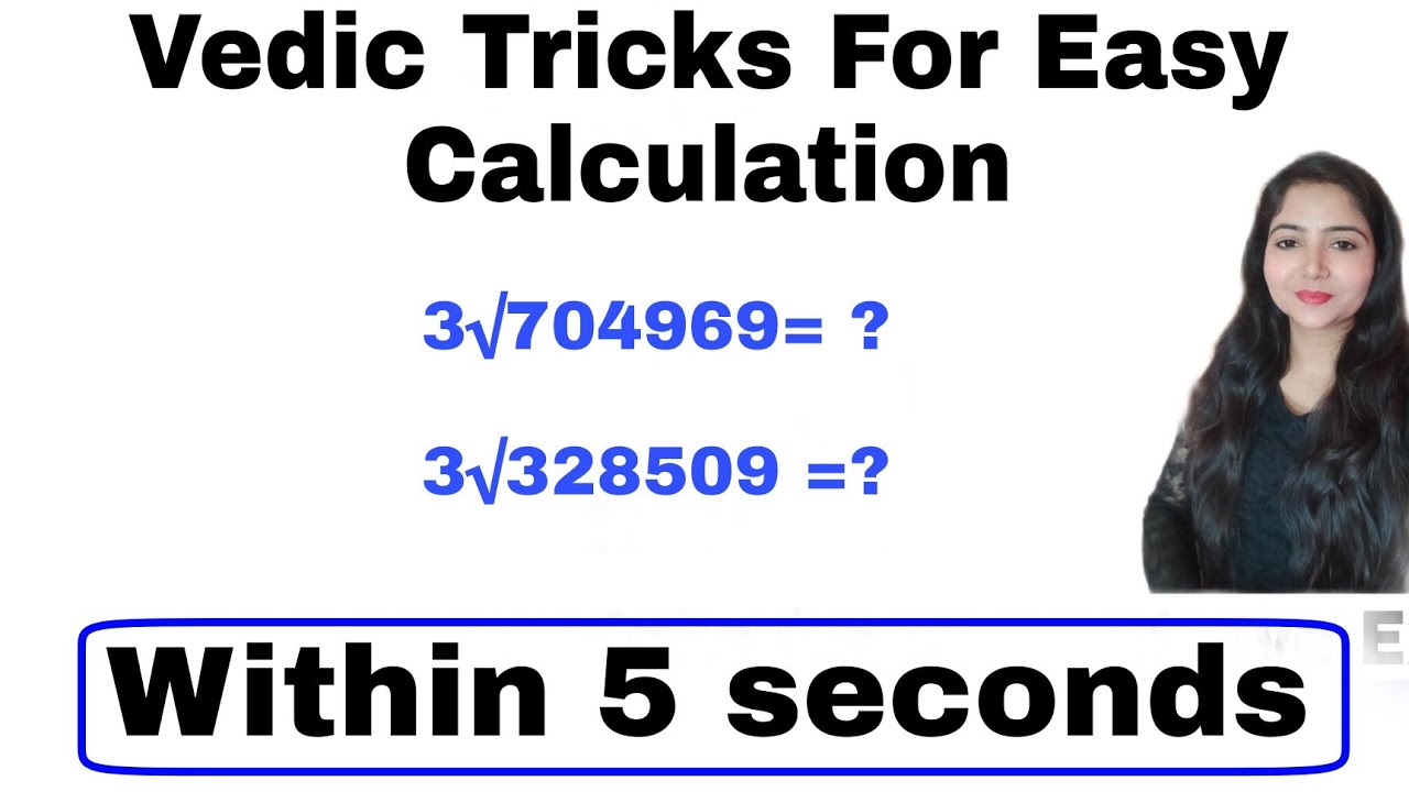 Vedic Tricks For Easy Calculation | Cube root tricks | math tricks ...