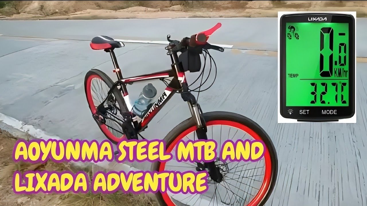 AOYUNMA STEEL MTB 26e r AND LIXADA 3 DAY TESTING.. - YouTube