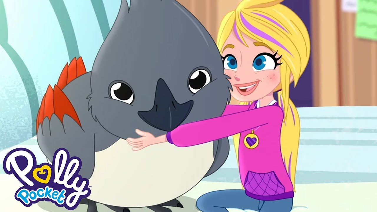 Polly faz um novo amigo emplumado | 3 Episodios Completos | Polly ...