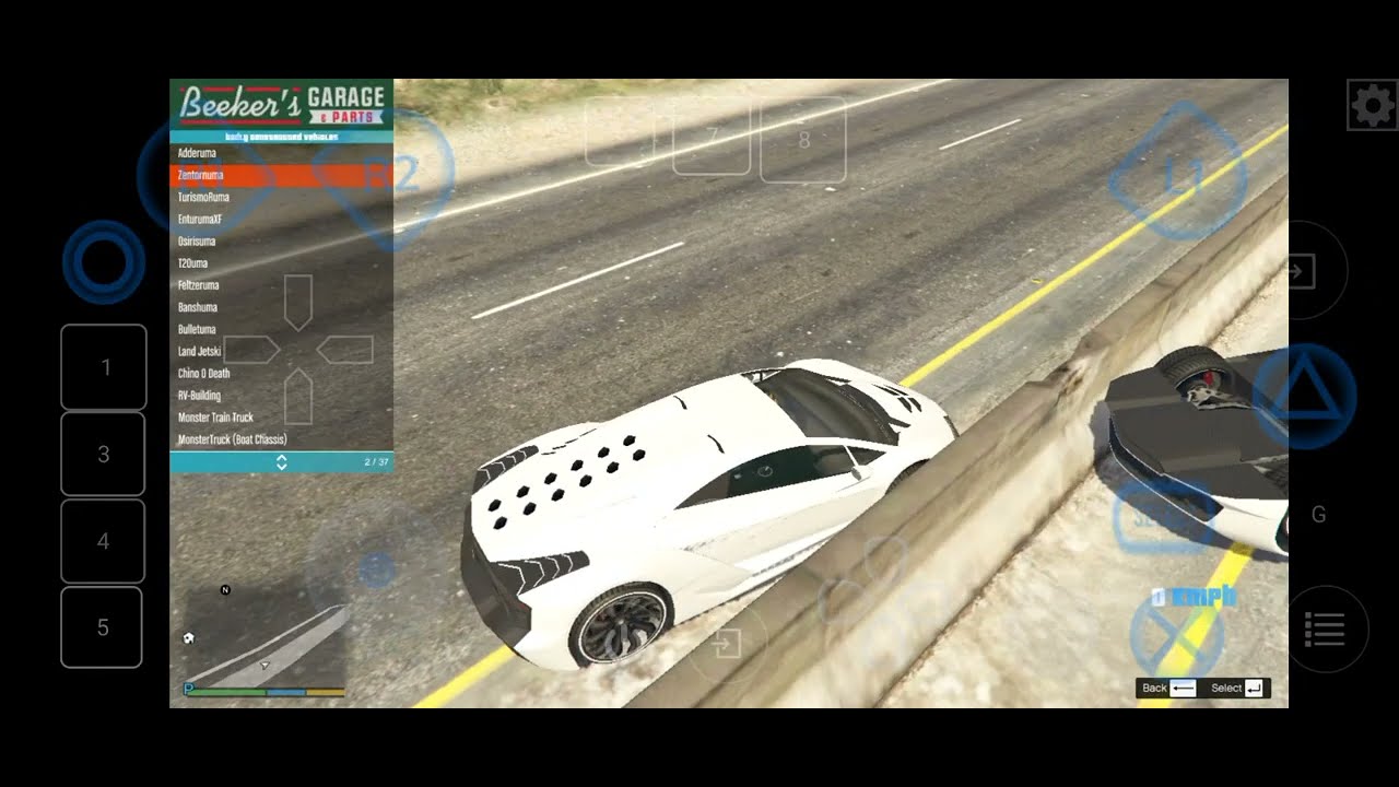 GTA 5 Winlator emulator snapdragon 888 gameplay - YouTube