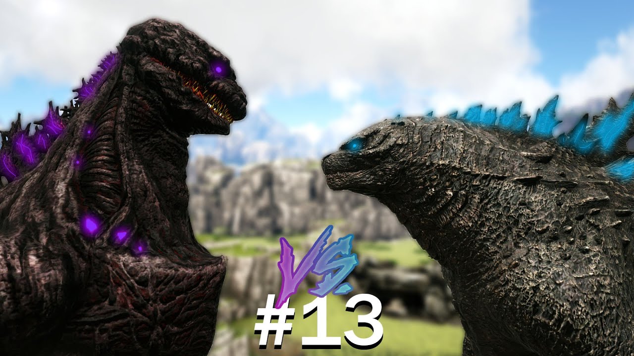 Godzilla vs Shin Godzilla 💥☢ | Ark Locuras En La Prehistoria #13 - YouTube
