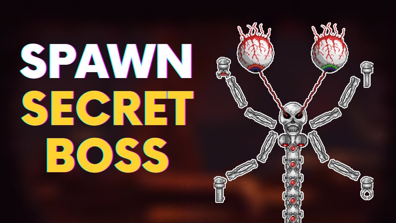 How To Summon Terraria's Secret Boss! - YouTube
