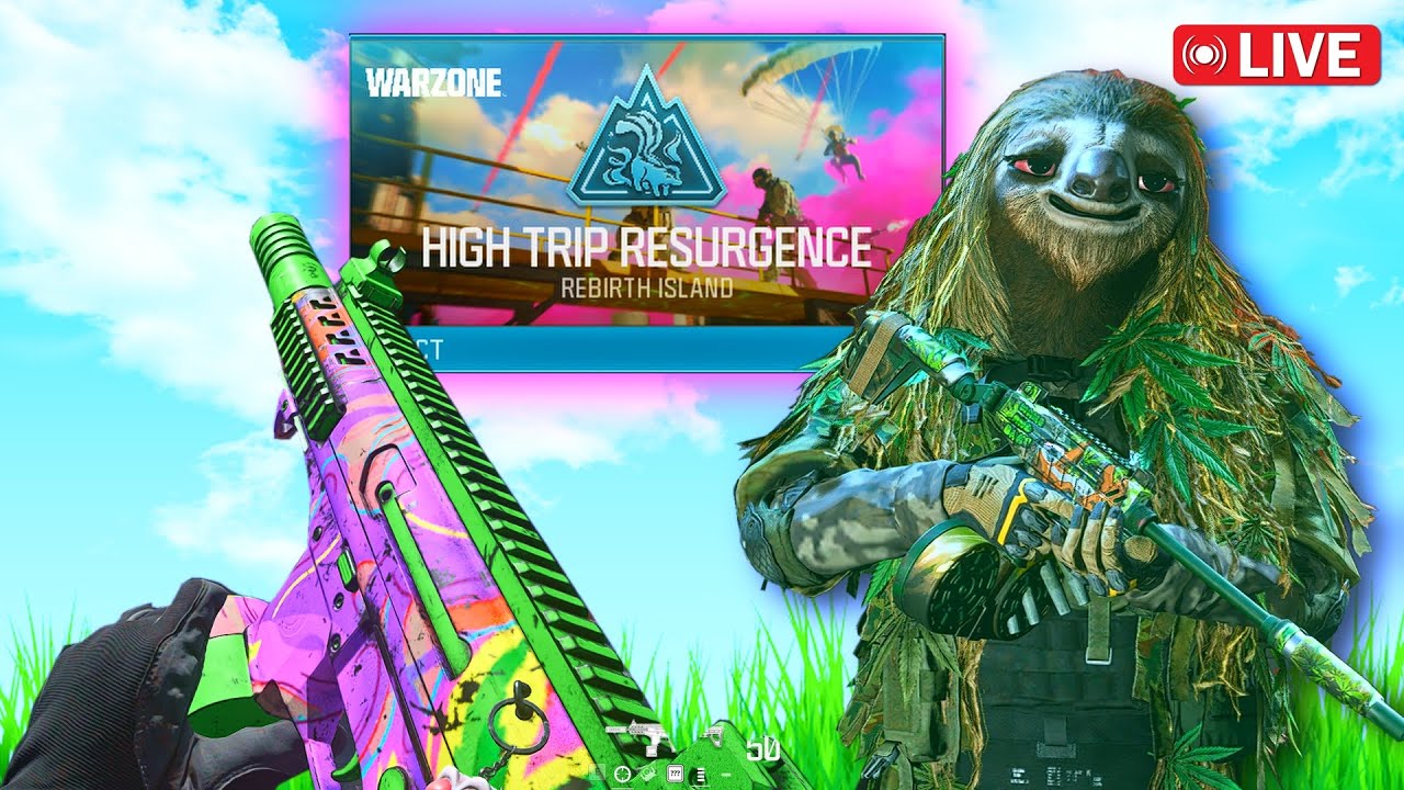 PLAYING HIGH TRIP RESURGENCE at REBIRTH ISLAND - LIVE 🔴 - YouTube