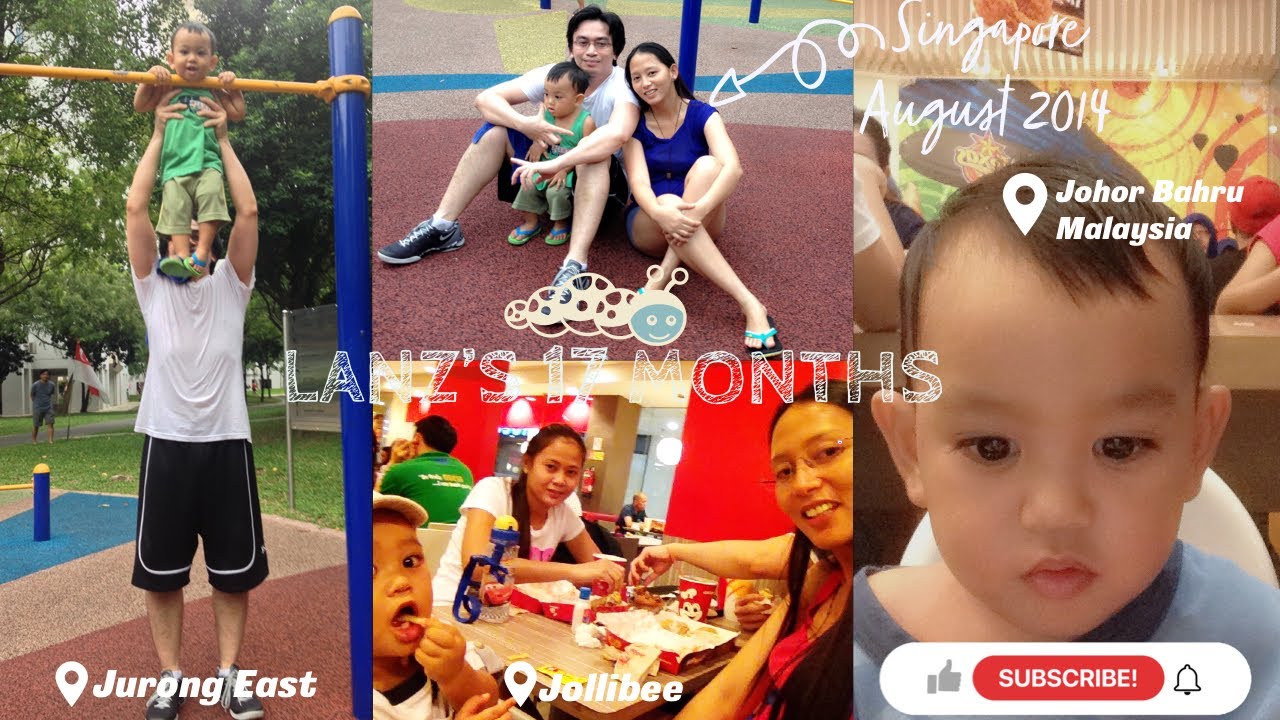 August 30 2014 Part 8/9 1y/o Lanz JE Playground #Jollibee #Singapore ...