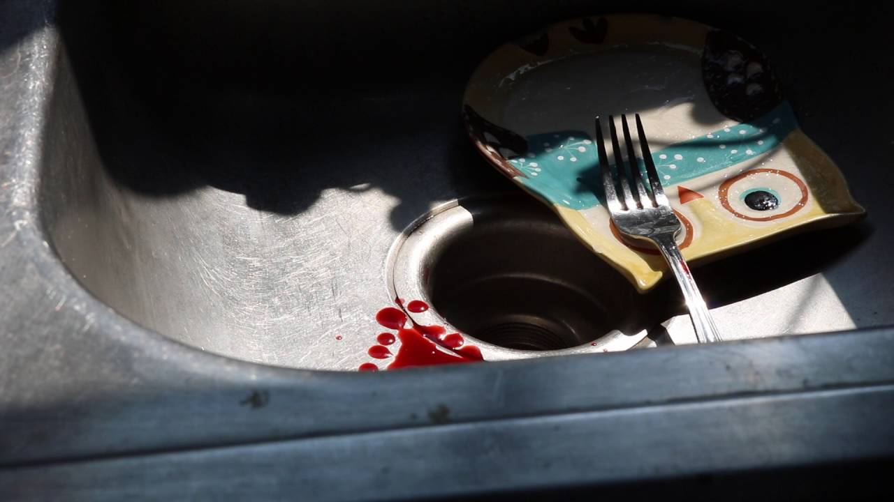 HD Blood Dripping into Sink Royalty Free Stock Footage - YouTube