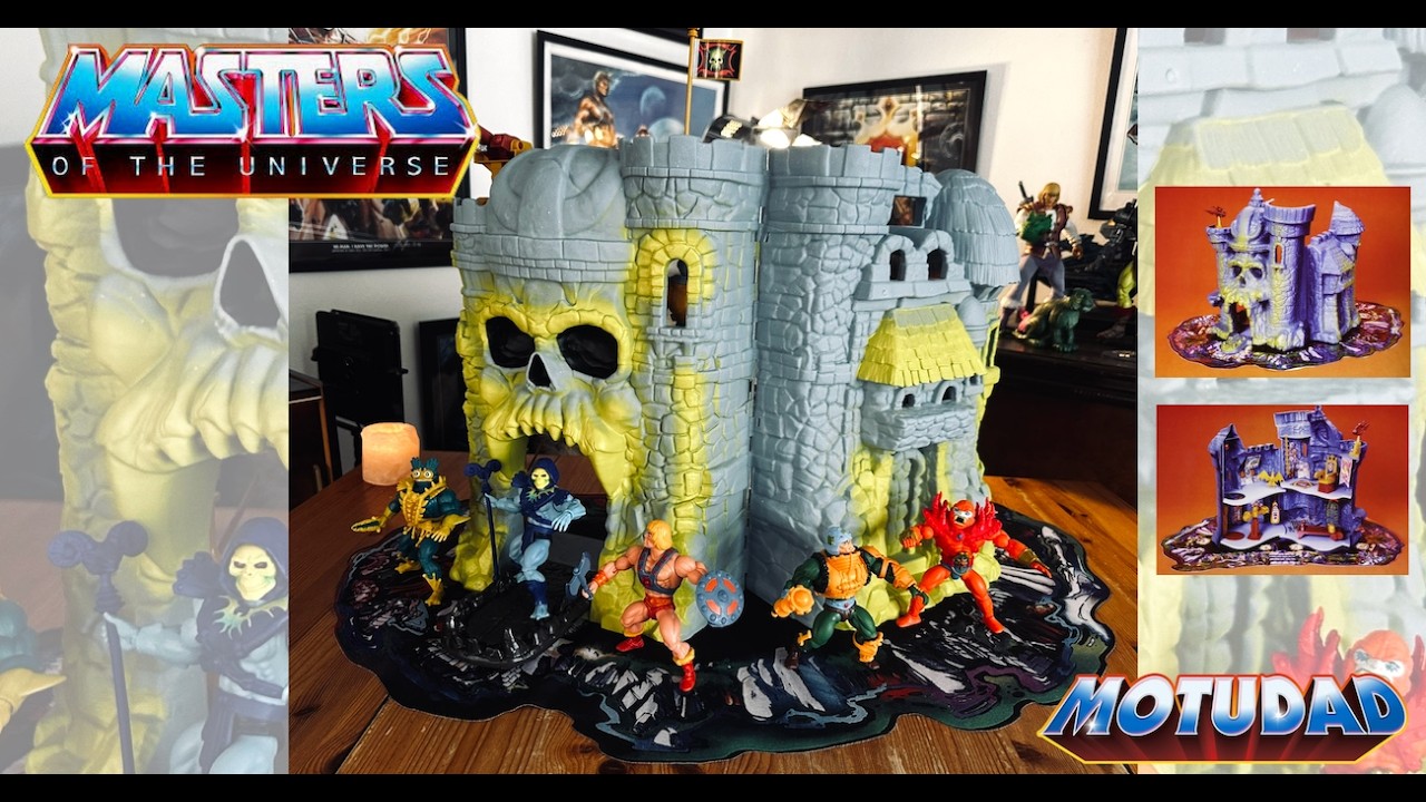 Mark Taylor MotU Origins Castle Grayskull | Masters of the Universe ...