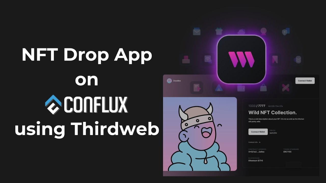 Building an NFT Drop App on Conflux eSpace Using Thirdweb 🎨🚀 - YouTube