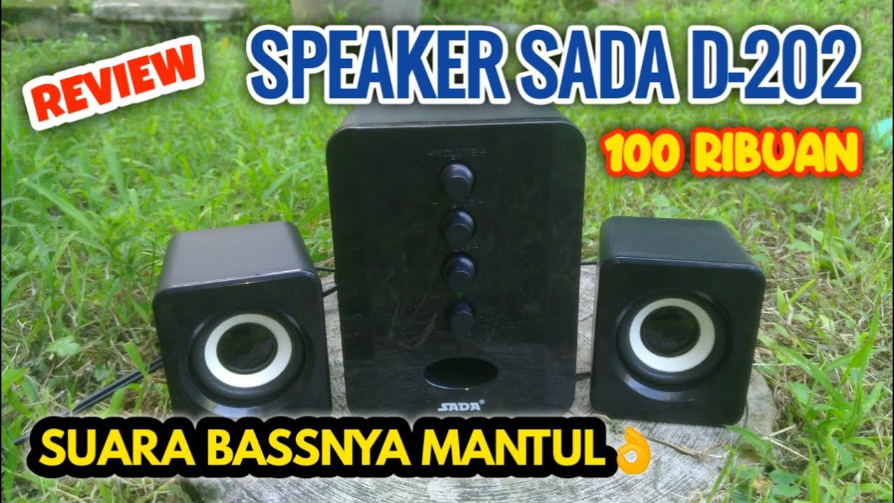 Review Speaker 100 Ribuan || SADA D-202 Ternyata Suara Bass nya Mantap ...