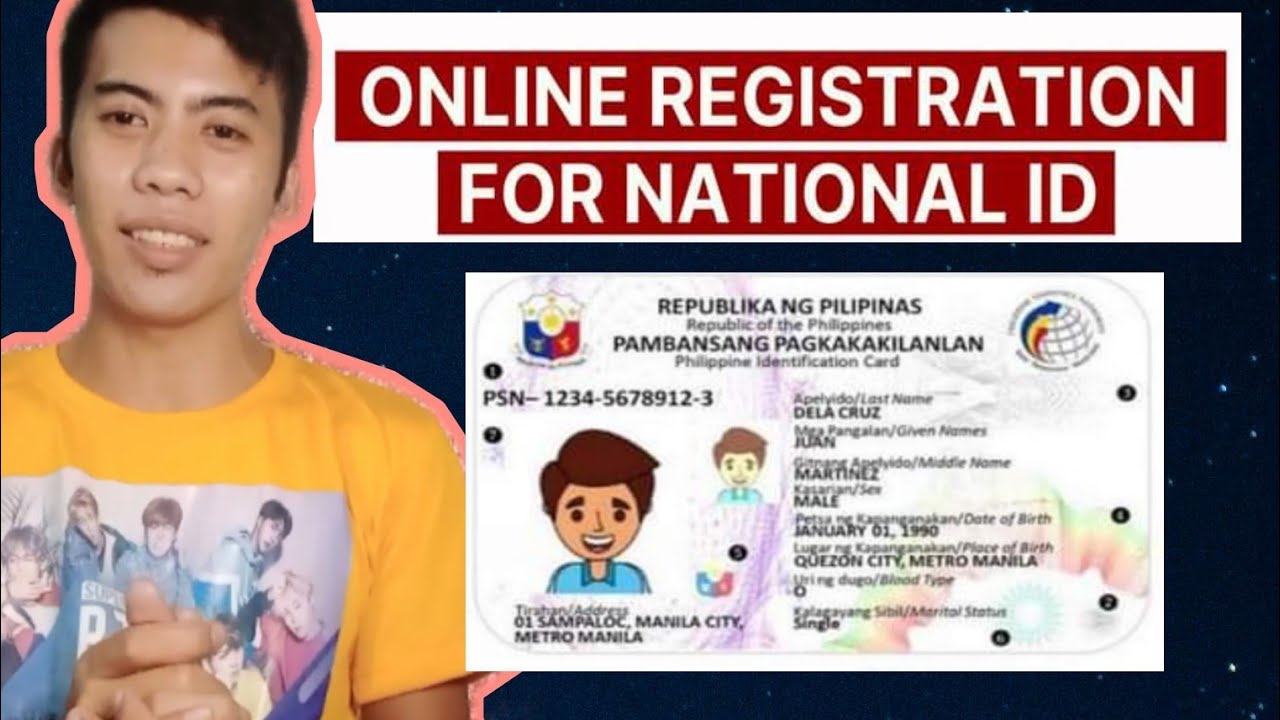 NATIONAL ID Online Registration (Tutorial) - YouTube