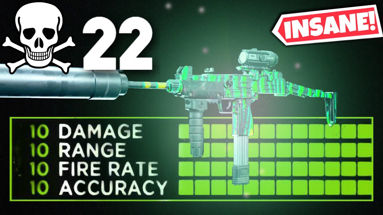 *LONG RANGE* UZI in WARZONE SEASON 4 RELOADED!? (BEST UZI SETUP) - YouTube