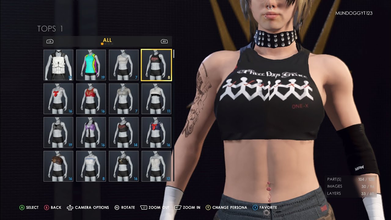 WWE 2K22- CAW Creation Video (XBOX) #37 - YouTube