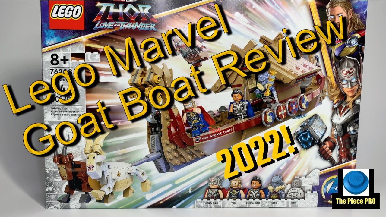 LEGO 2022 Thor Goat Boat Unboxing - YouTube