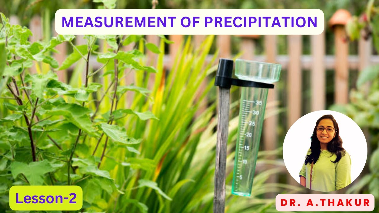 Measurement of precipitation I Raingauge I L7 I Engineering Hydrology I ...