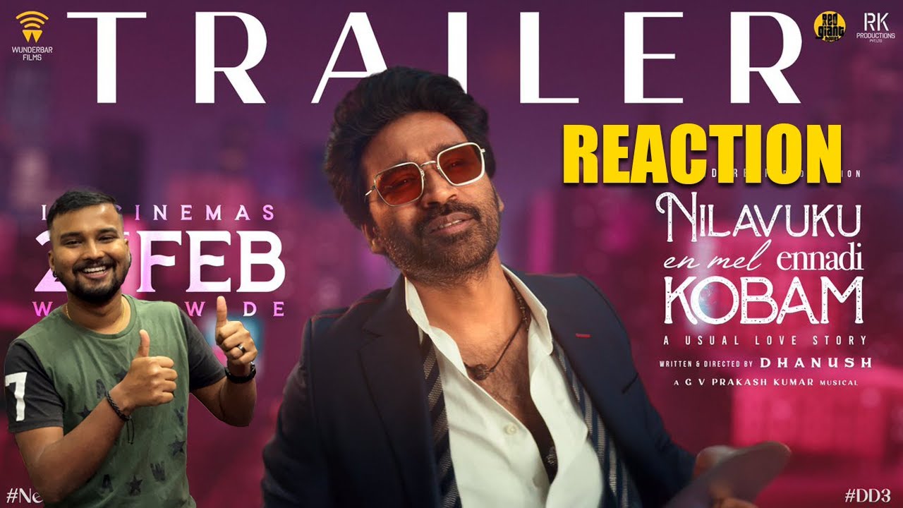 #NEEK Trailer - REACTION | Dhanush | GV Prakash Kumar | Pavish | Anikha ...