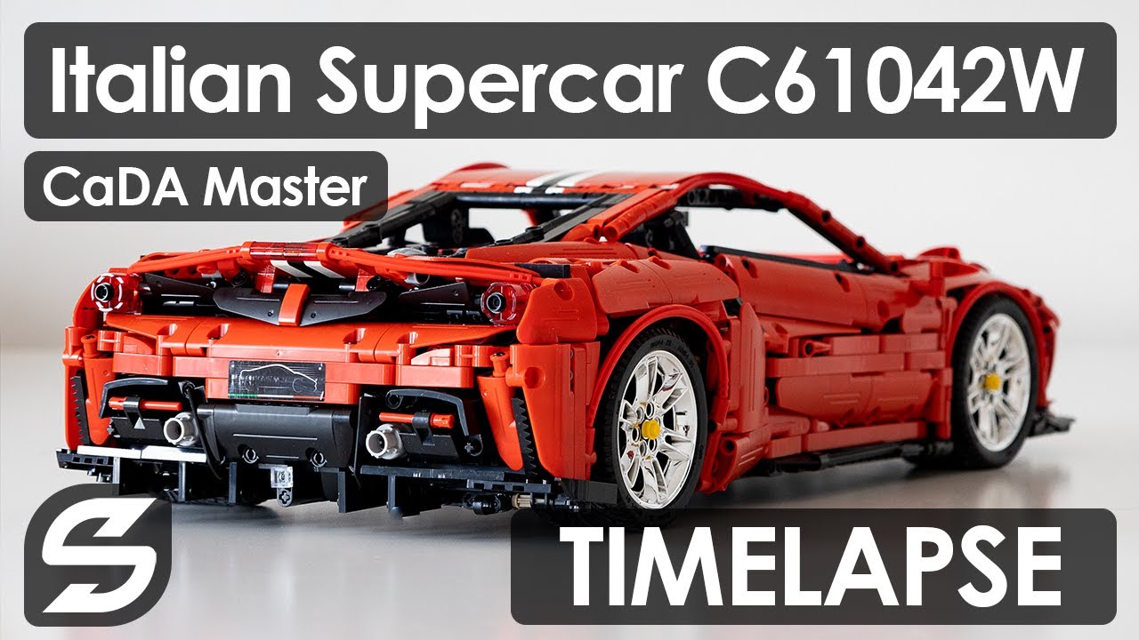 Building Timelapse - CaDA Master - Italian Supercar C61042w - YouTube