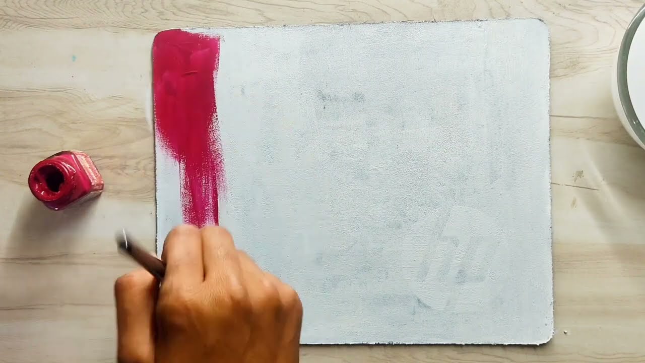 mouse pad Painting l mouse drawing l painting l how to paint mouse pad ...