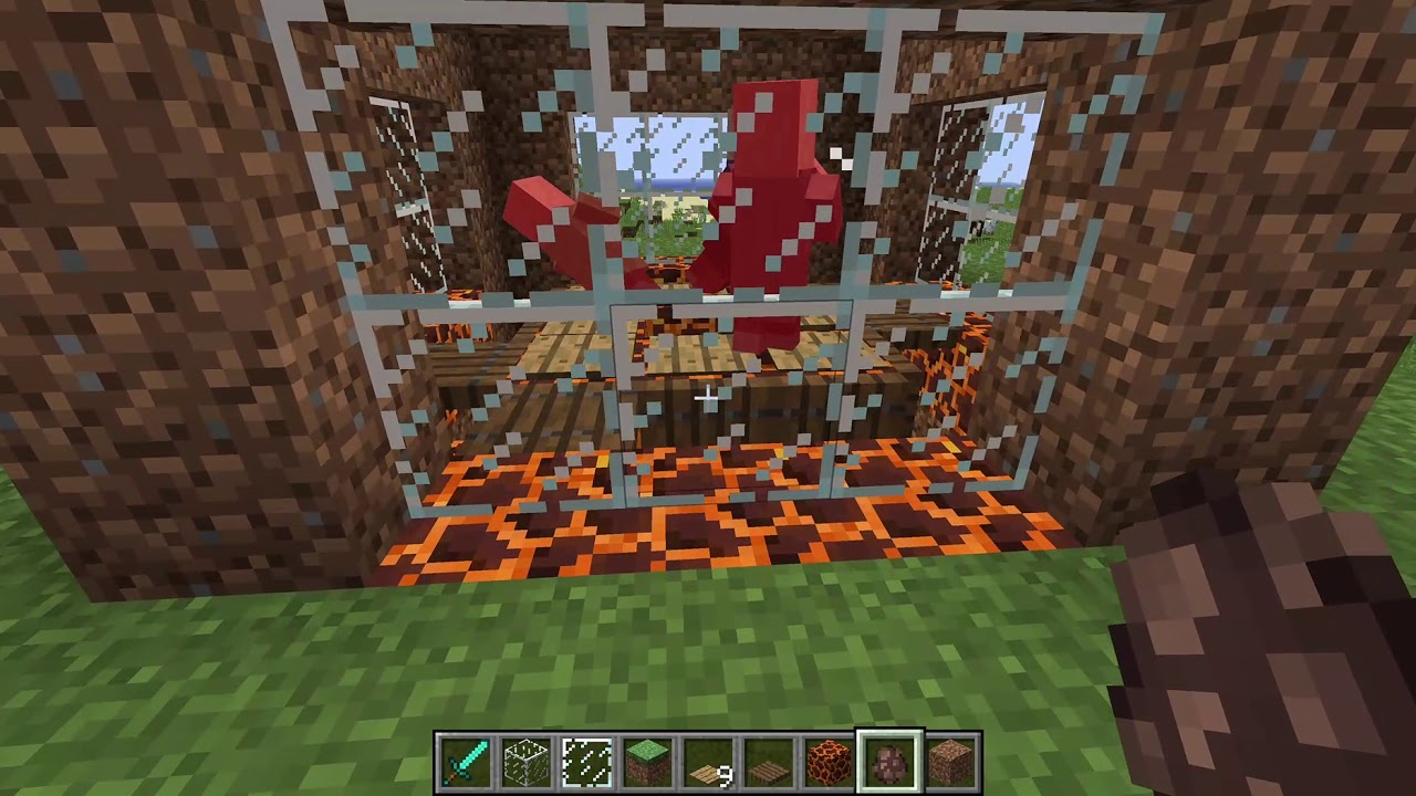Villager burning game show MINECRAFT - YouTube