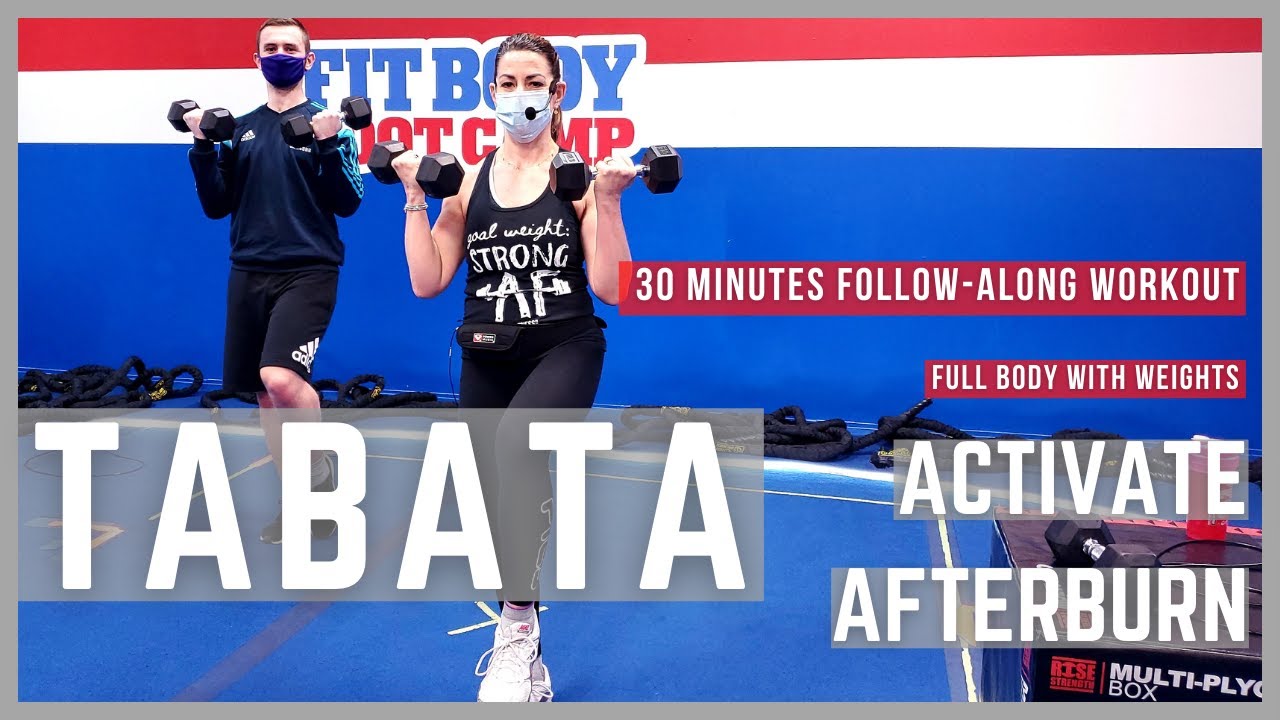 Burn 400+ Calories in 30 Min - Tabata: Cardio & Core - Follow-Along ...