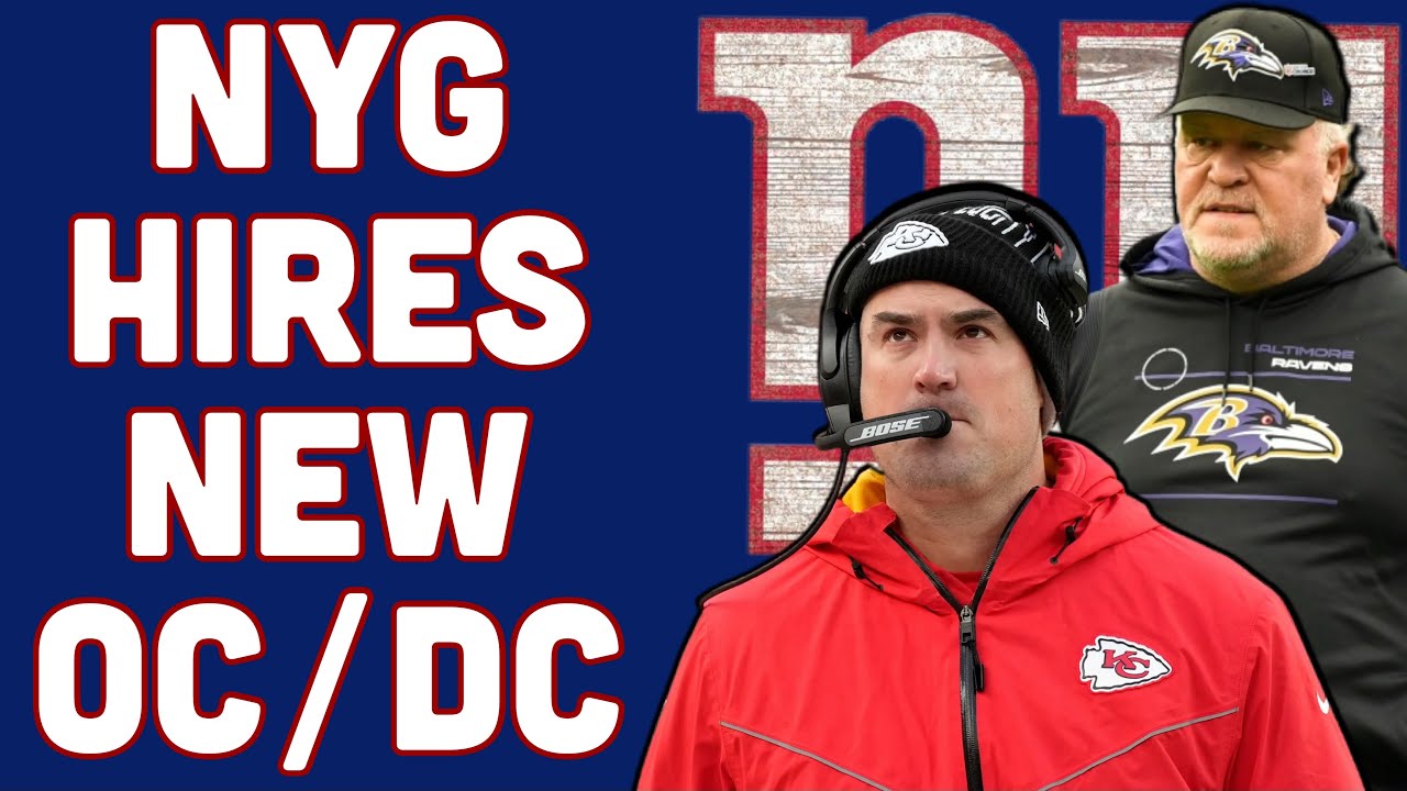 NY Giants Hire Don Martindale as DC | Mike Kafka Hired as OC | Patrick ...