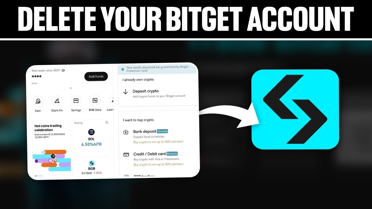 How To Delete Your Bitget Account 2024! (Full Tutorial) - YouTube