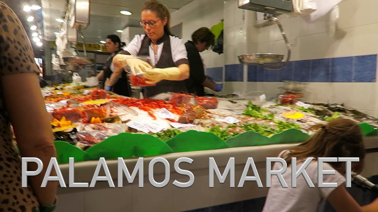 Palamos market - YouTube