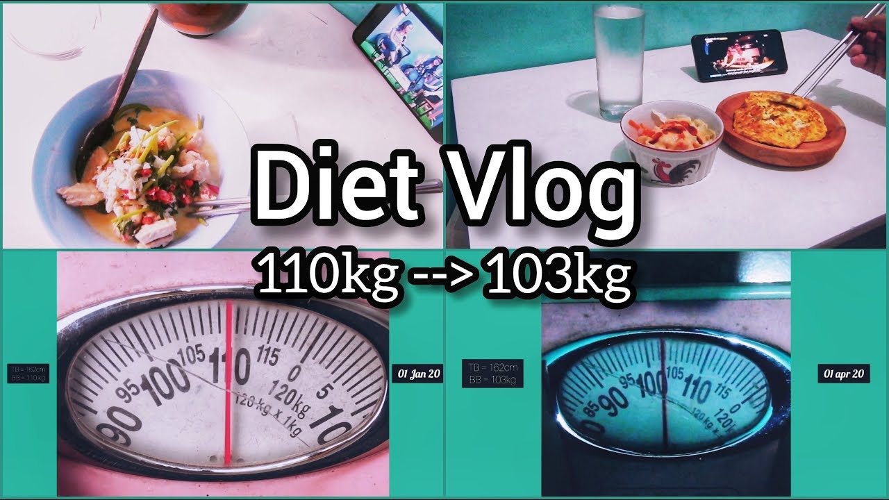 Diet Vlog #1 | What I Eat in A Day | Mulai (Diet) Lagi | Indonesia ...