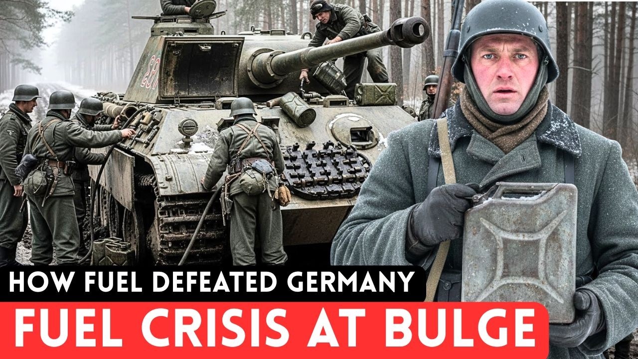 The SHOCKING Truth About Germany’s Fuel Crisis in the Ardennes | WW2 ...