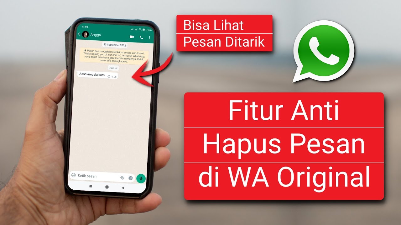 Cara Mengaktifkan Fitur Anti Hapus di Whatsapp Original agar bisa Lihat ...
