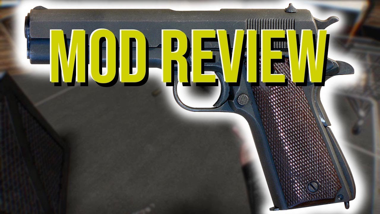 Slightly Large 1911 In Boneworks! |Mod Review| - YouTube