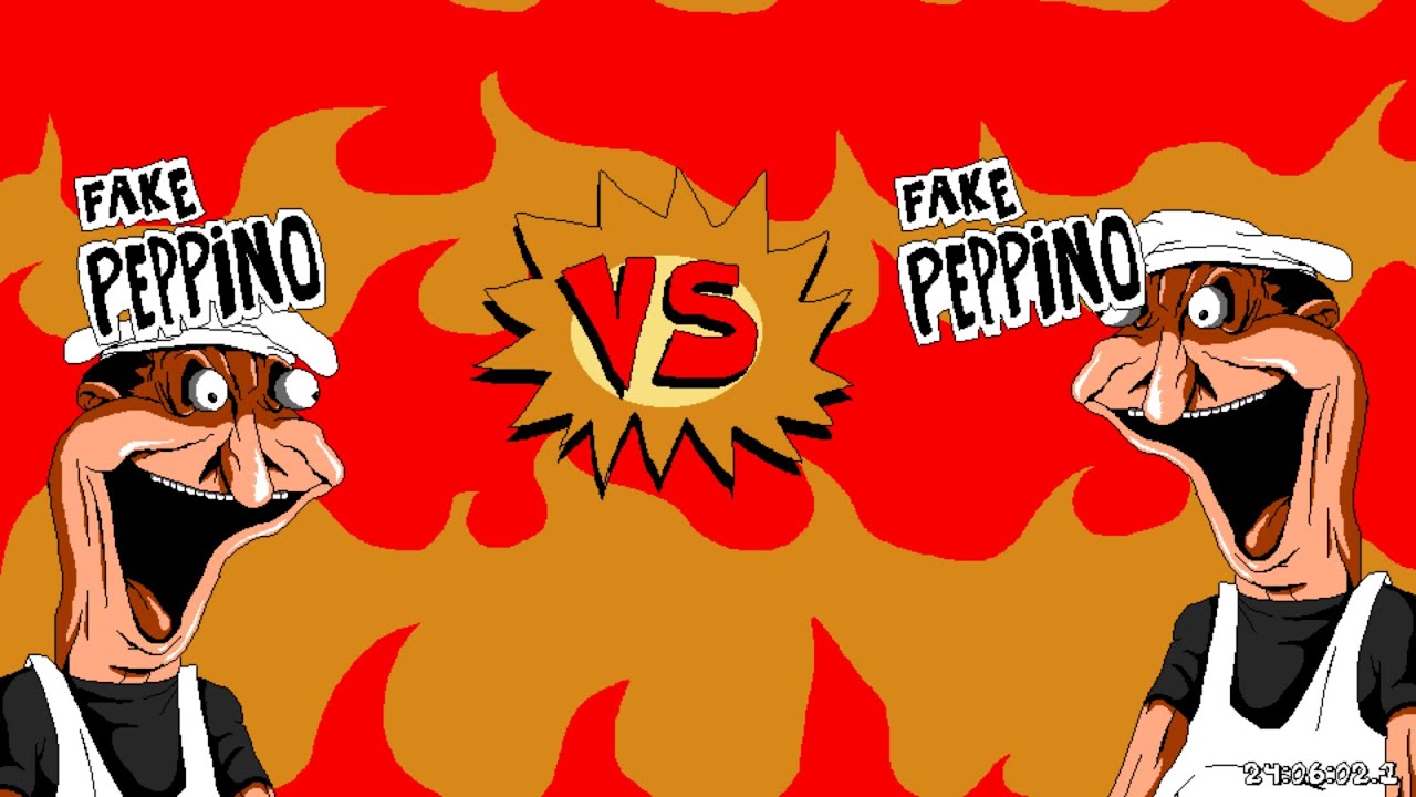 Pizza Tower Fake Peppino Vs Fake Peppino Youtube