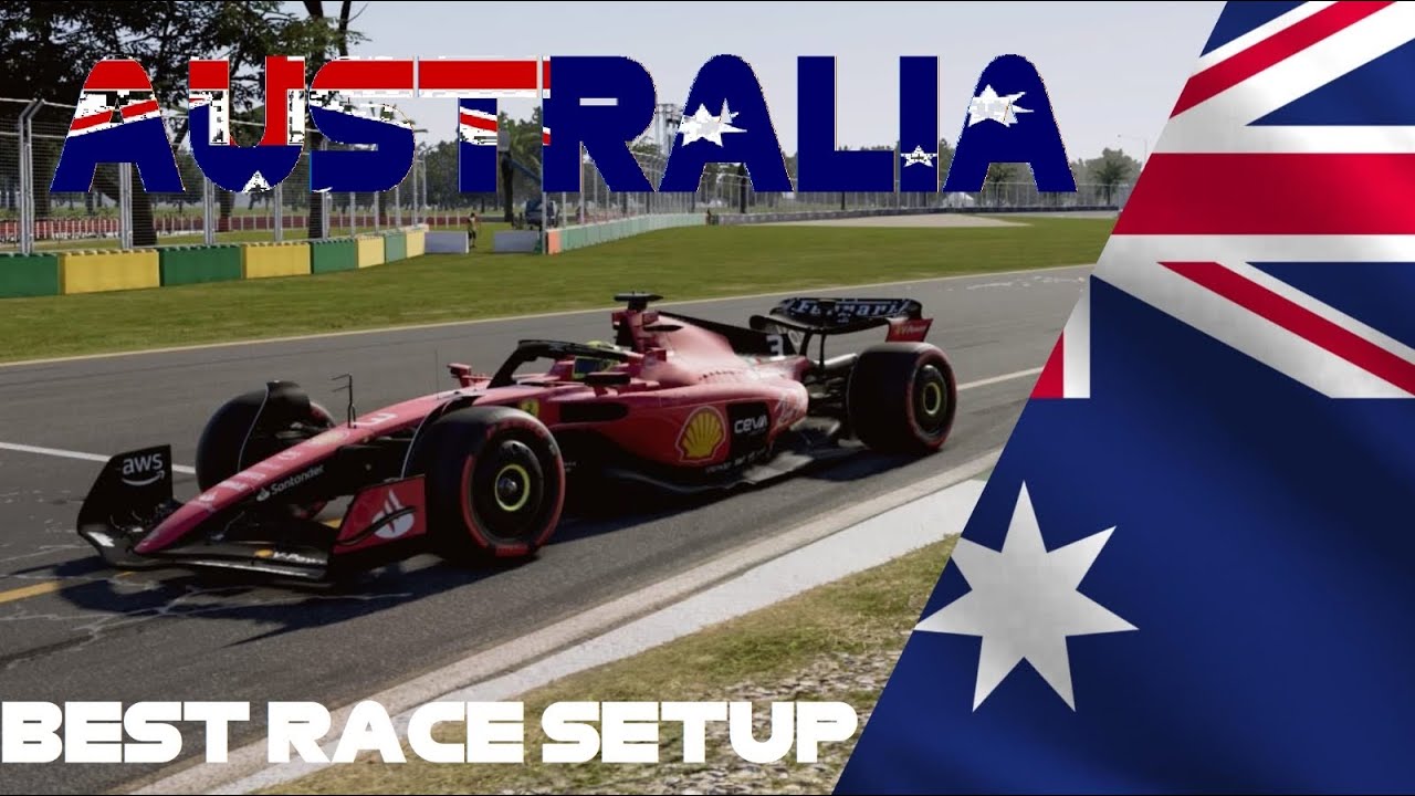 F123 Australia Race Setup - YouTube