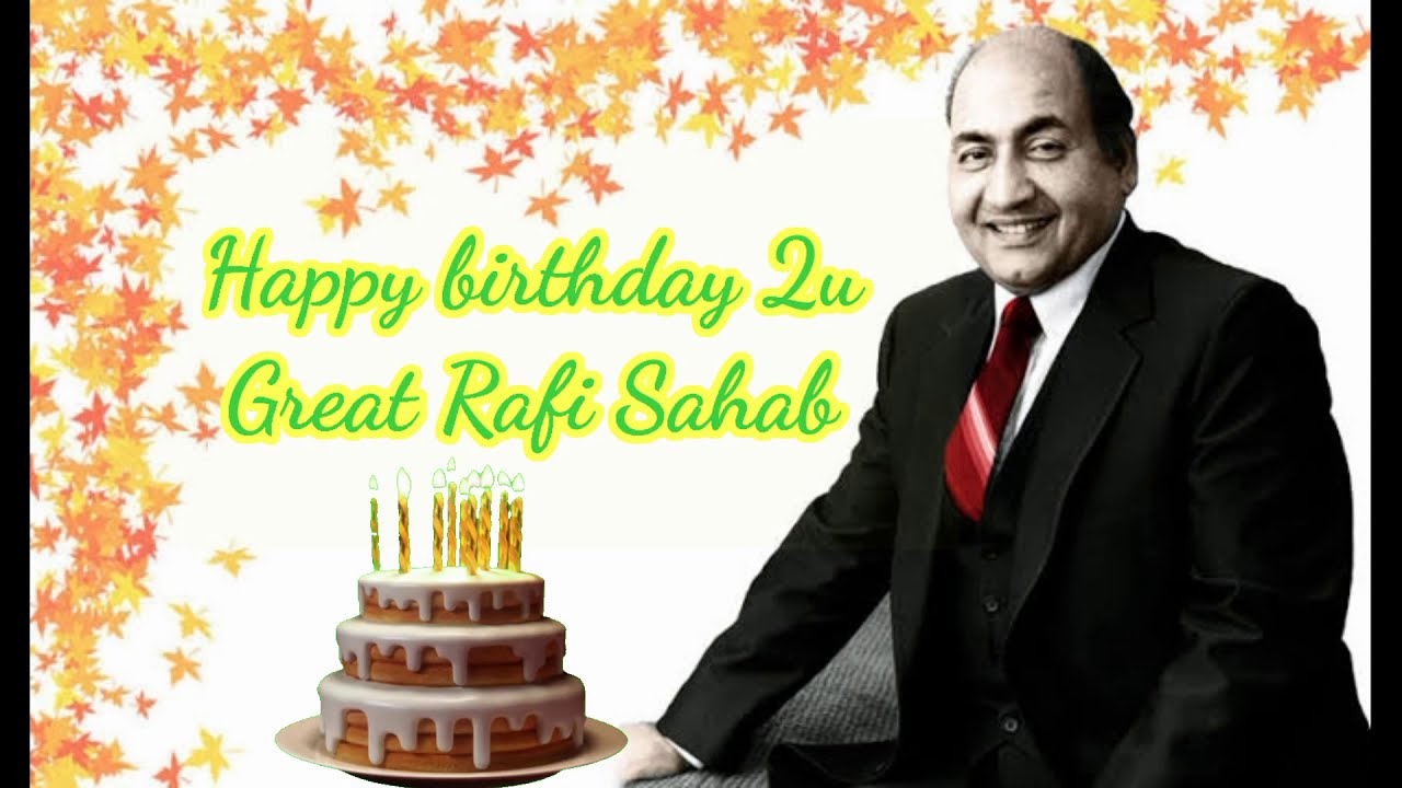 Great Rafi Birthday Special Song 24 December 1924 || Unreleased song of ...