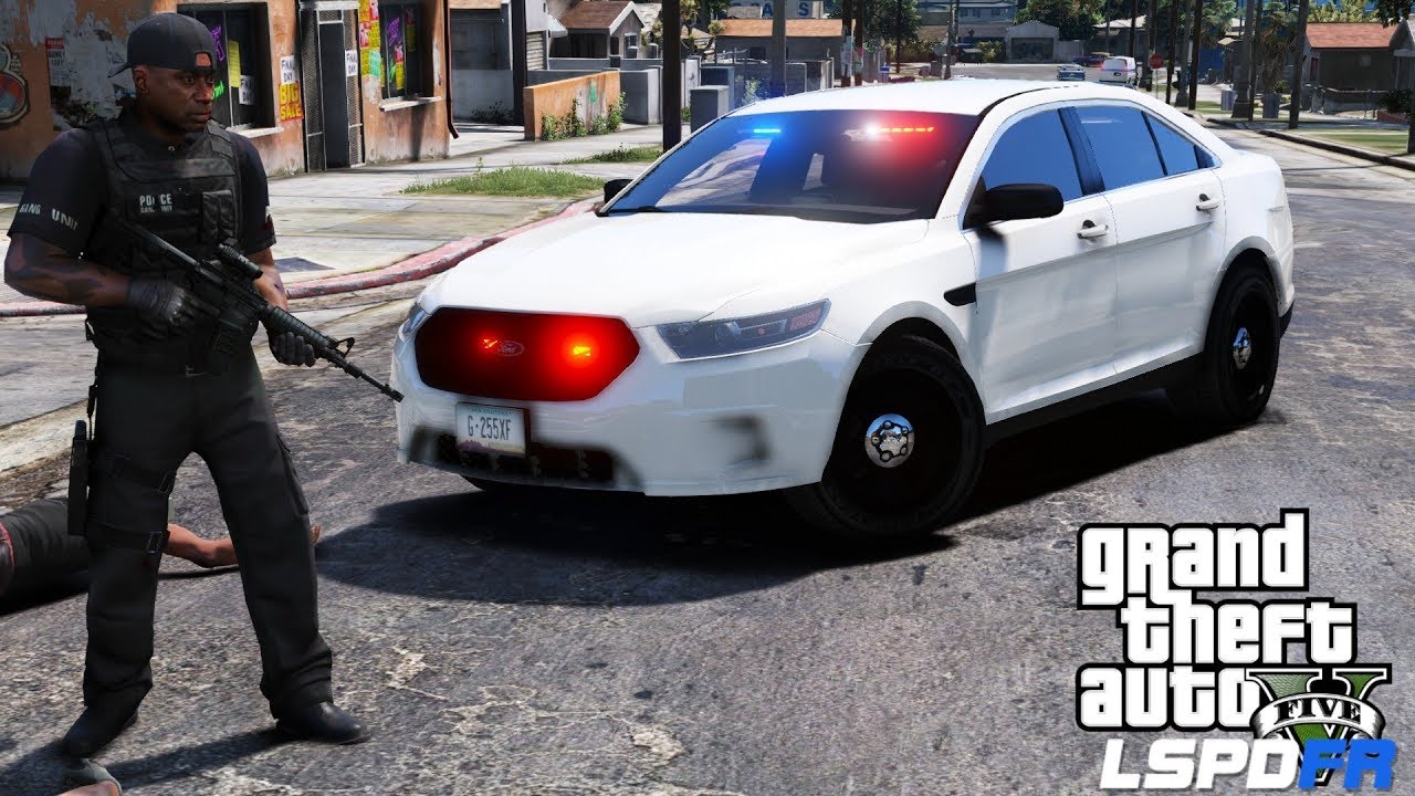 GTA 5 LSPDFR #524 | Gang Unit Narcotics Task Force | Ballas Vs Famalies ...