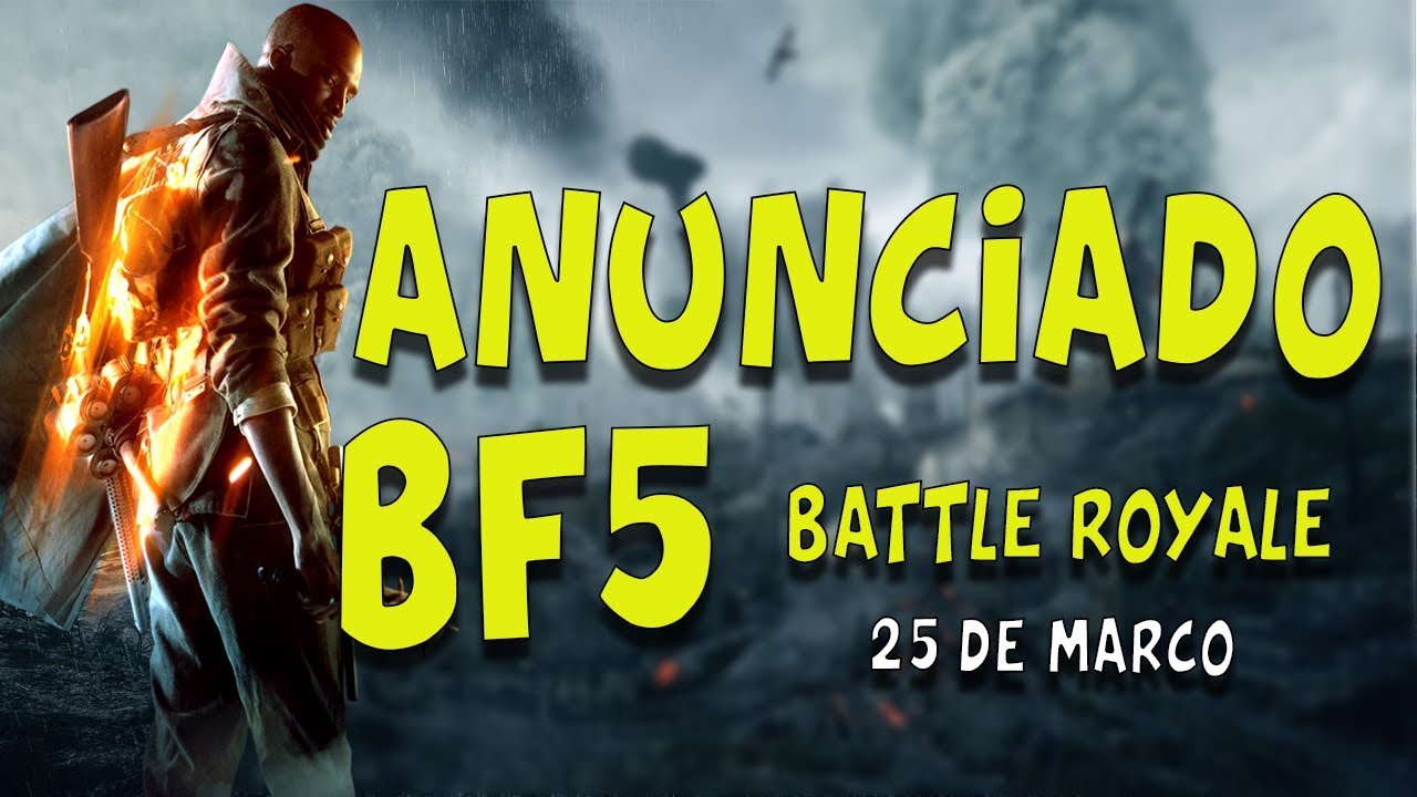 BF5 FIRESTORM MODO BATTLE ROYALE - YouTube