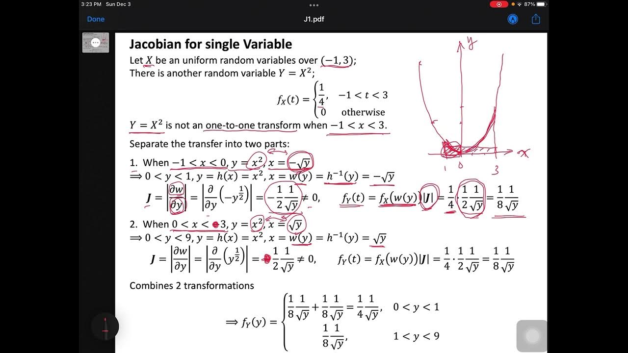 Jacobian for Single Variable - YouTube