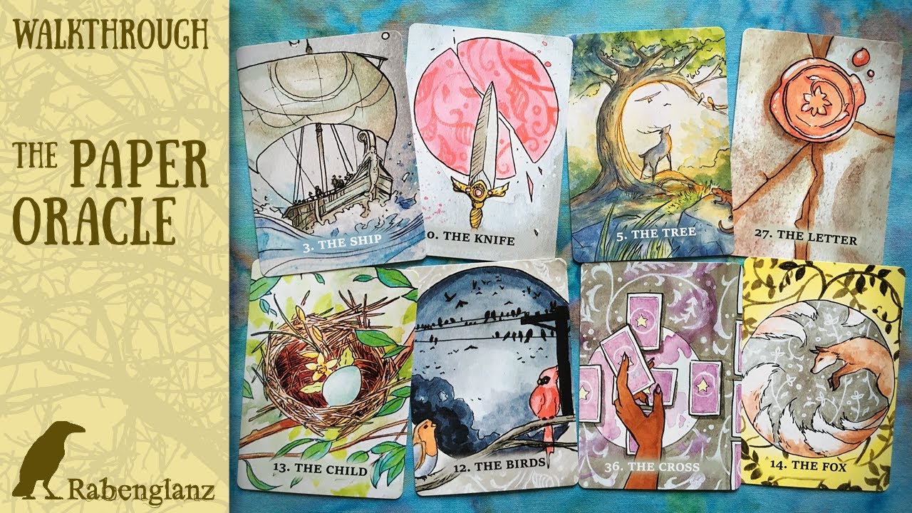 The Paper Oracle Lenormand (Walkthrough) - YouTube