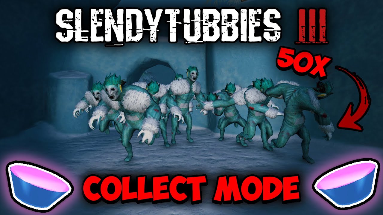 Slendytubbies 3 Collect Mode WITH 50X YETI TUBBY! - YouTube
