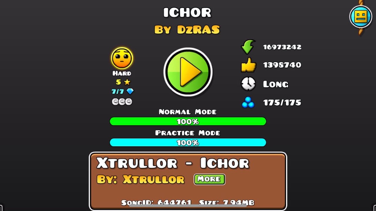 Geometry Dash [Lava Gauntlet] Level 22 - Ichor All Coins - YouTube