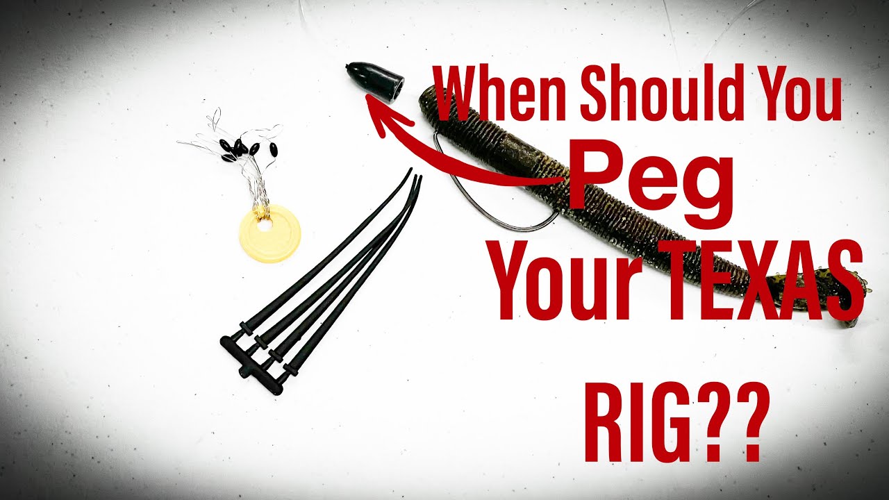 Catch MORE BASS With A TEXAS RIG By Knowing When To PEG Your Weight ...