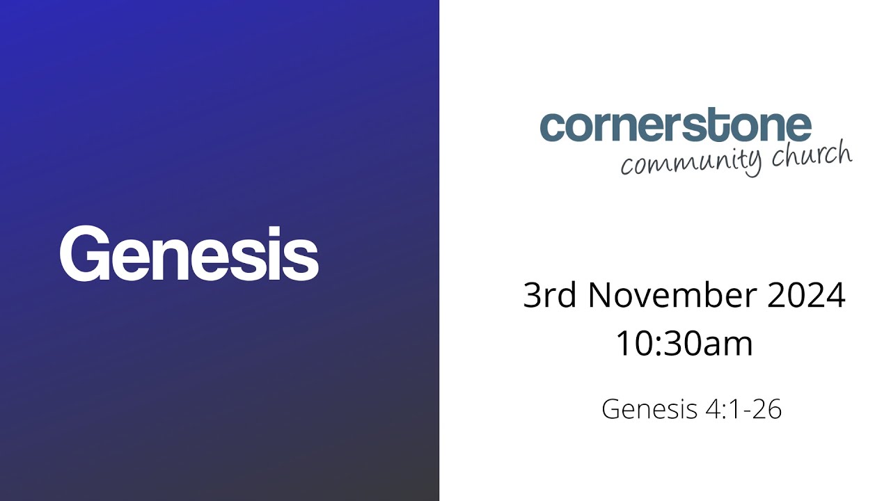 Sunday 3rd November - 10:30am - YouTube